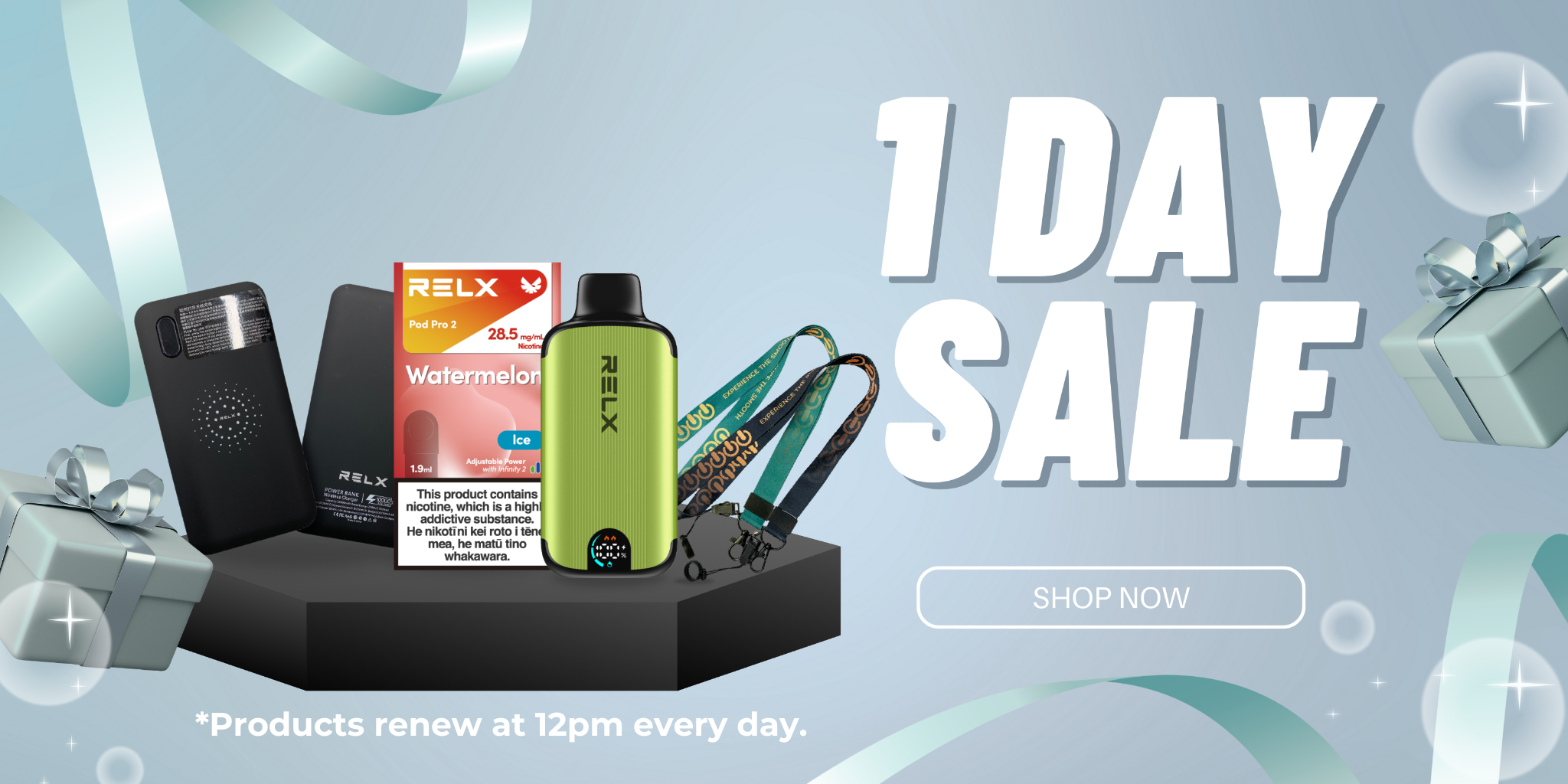 Vape Shop | E-Cigarettes & E-Liquid Shop | RELX NZ